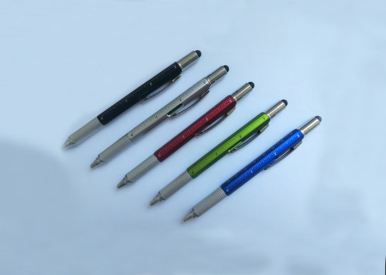 Touch Metal scale Pen with gradient and customized logo or silk printing for promotion