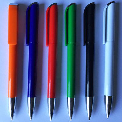 Plastic Ballpoint Pen with silk printing LOGO