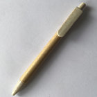 biodegradable pen made by paper and straw with printing LOGO